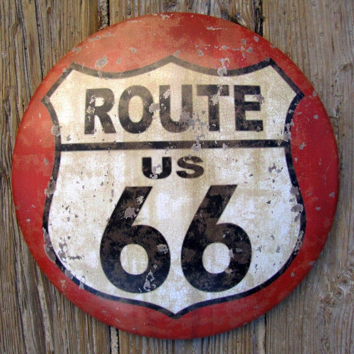 Amazon.com: Treasure Gurus US Route 66 Vintage Road Street Sign : Home ...