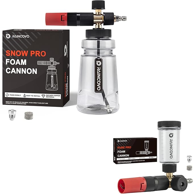 Amazon.com: Raincovo Snow Pro Foam Cannon and Pure Pro Foam Cannon for ...