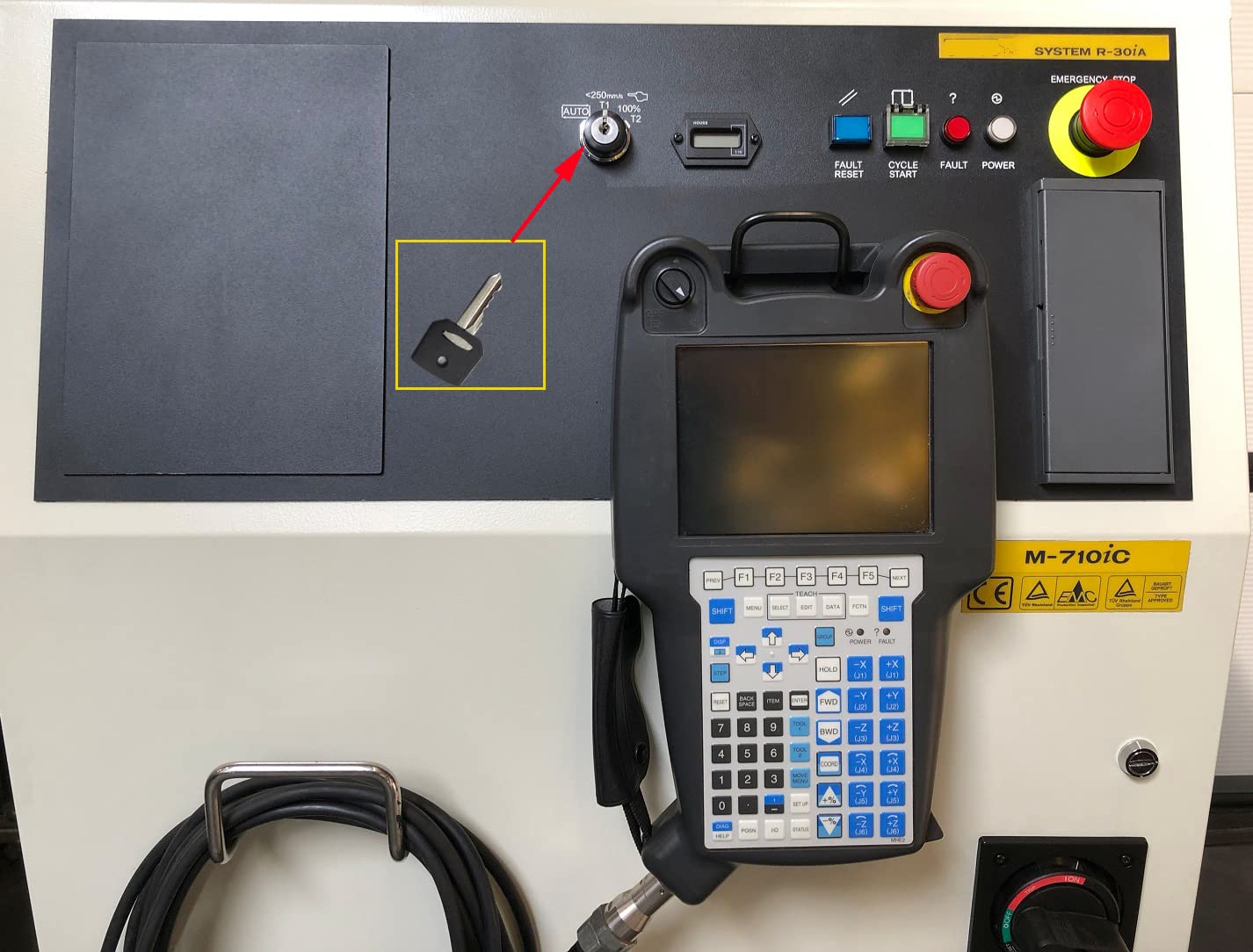 2 unids Industrial Robot Control Gabinete Modo Seleccionar Interruptor ...