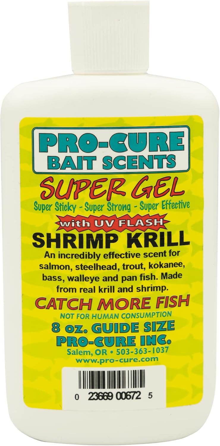 Amazon.com : Pro-Cure Shrimp/Krill Super Gel, 8 Ounce : Fishing ...