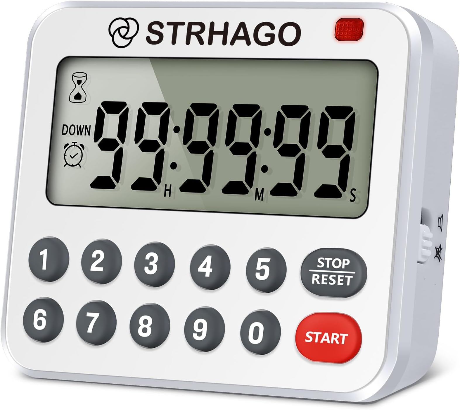 Ankilo Timer Digitale da Cucina, Magnetico Timer, Timer Visivo a LED ...