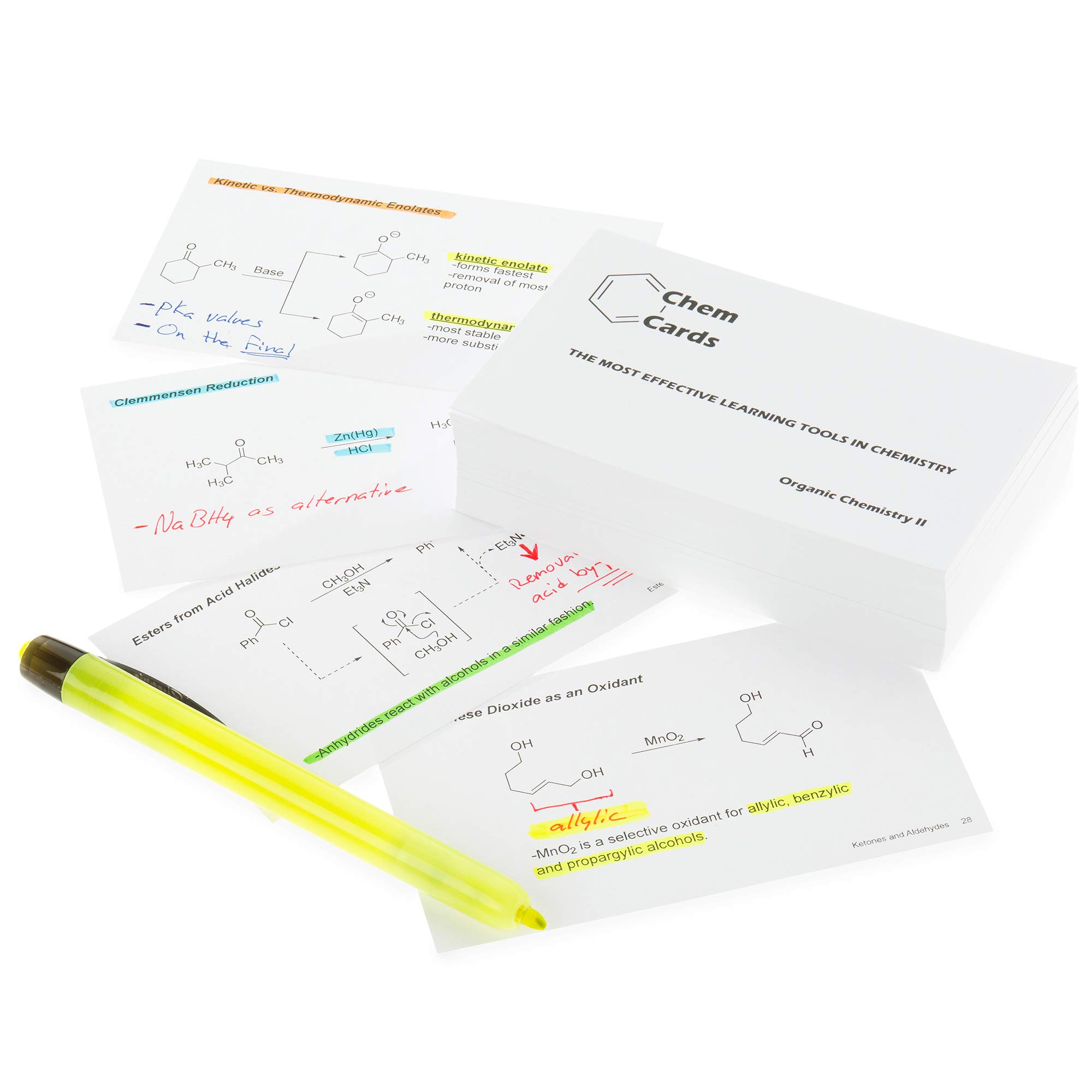Snapklik.com : ChemCards: Study Flash Cards For Organic Chemistry