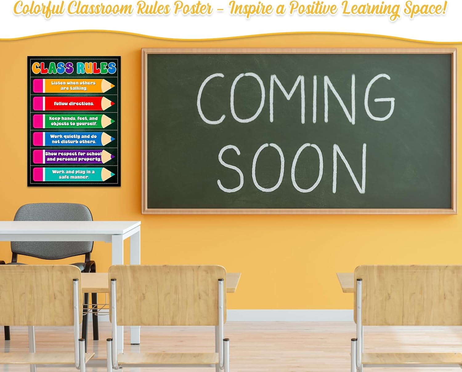 GMEMNOV Classroom Rules Poster - Motivational Philippines | Ubuy