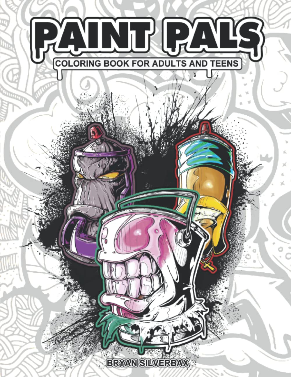 Amazon.com: Paint Pals: Coloring Book for Adults and Teens: Pop culture ...