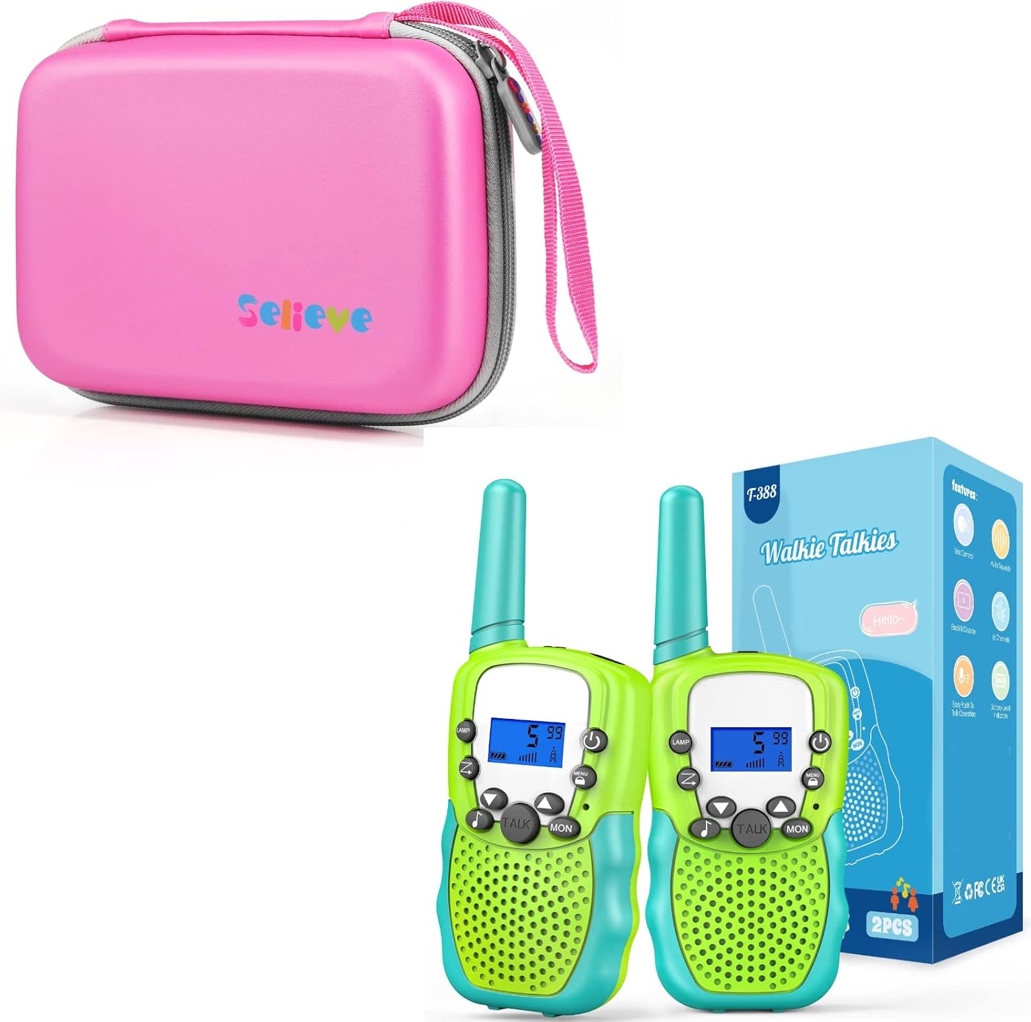 Amazon Selieve Kid Walkie Talkies Case For 3 12 Years Old Girls Or amazon-selieve-kid-walkie-talkies-case-for-3-12-years-old-girls-or
