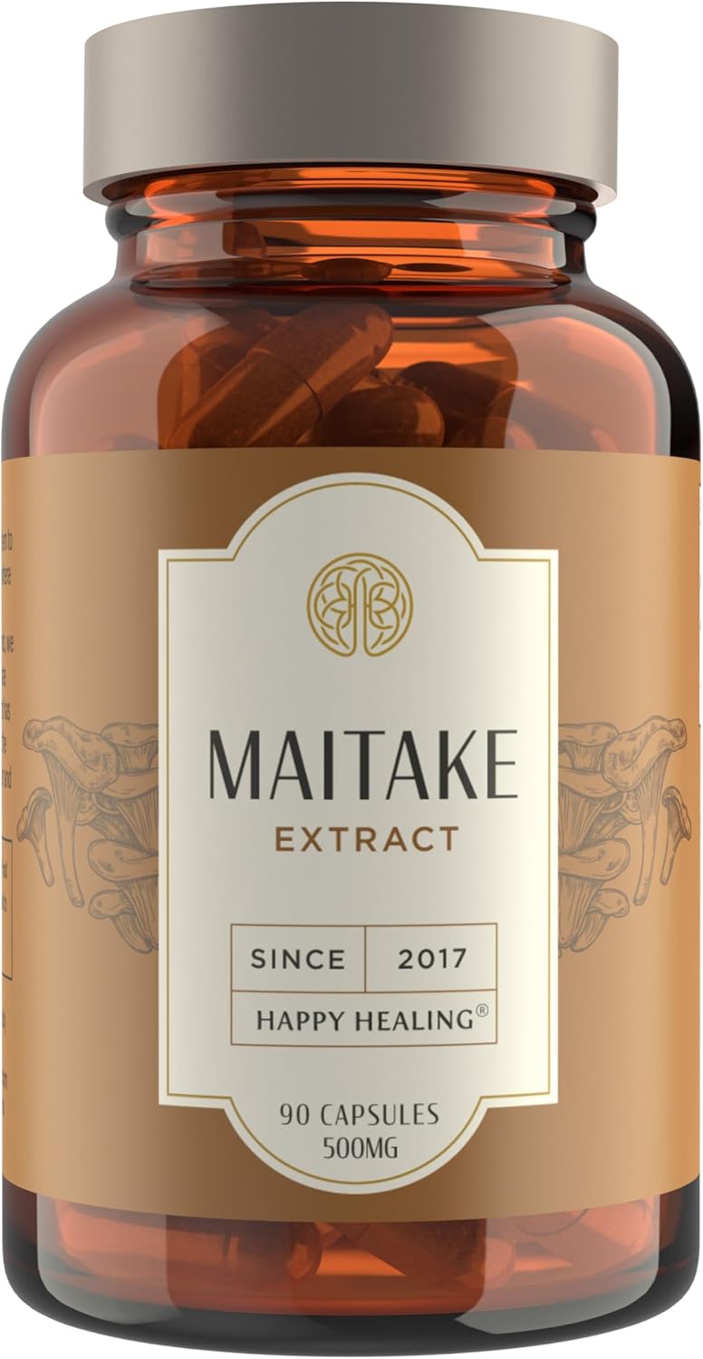 Amazon.com: Happy Healing Pure Maitake Extract Capsules : Health ...