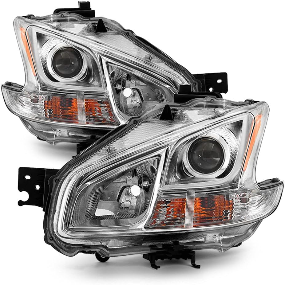 Amazon.com: TUSDAR Halogen Model Headlight Assembly Compatible with ...