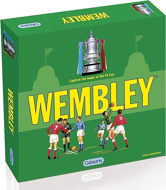Wembley Board Game | Retro Design | Family Game | Dice Rolling FA Cup ...