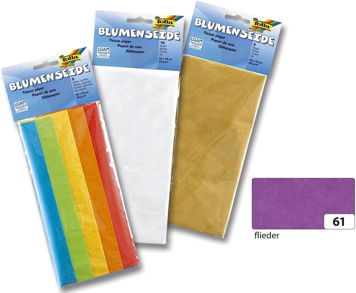 Folia Tissue Paper 50x70cm 20g/m² - Papel Decorativo (500 x 0 x 700 mm ...