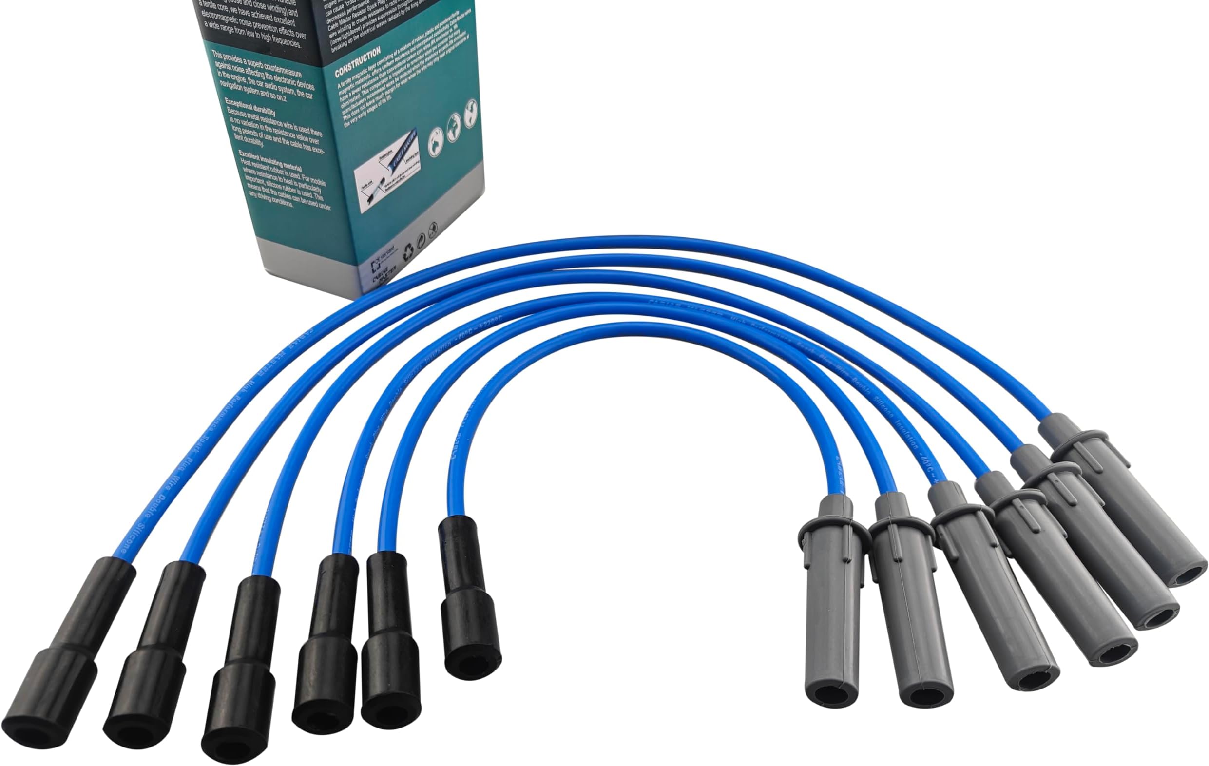 Amazon.com: High Performance Racing Spark Plug Wires Compatible with ...