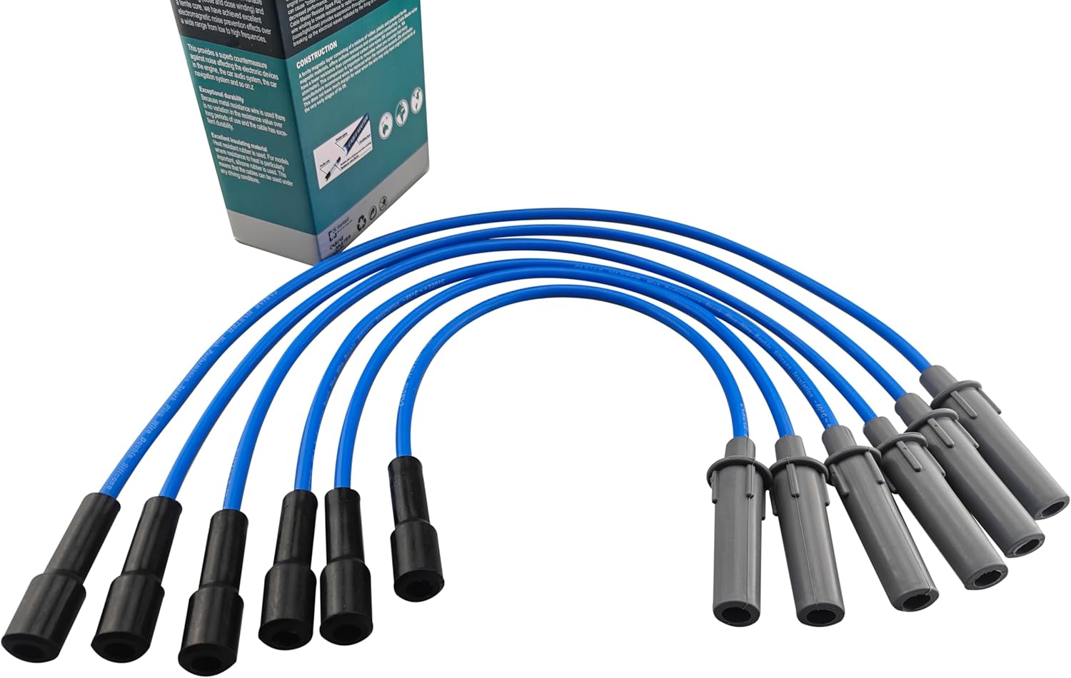 Amazon.com: High Performance Racing Spark Plug Wires Compatible with ...