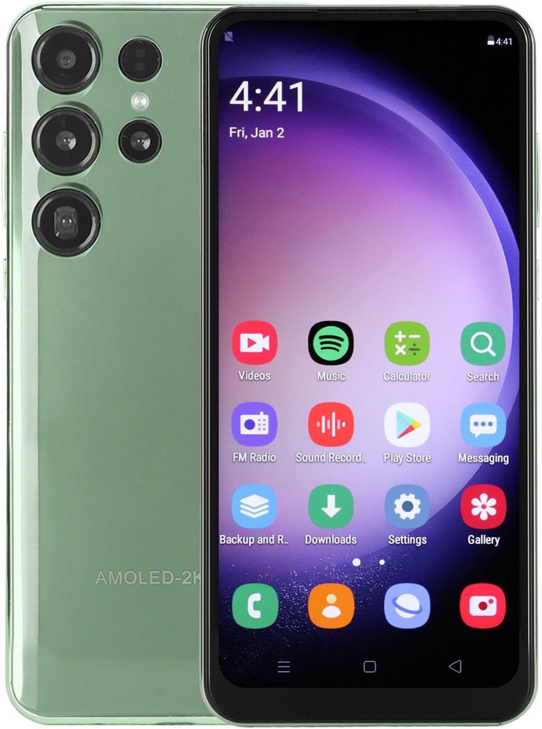 Amazon.com: PUSOKEI Unlocked Smartphone 6.6in HD Screen, 8GB RAM, 256GB ...