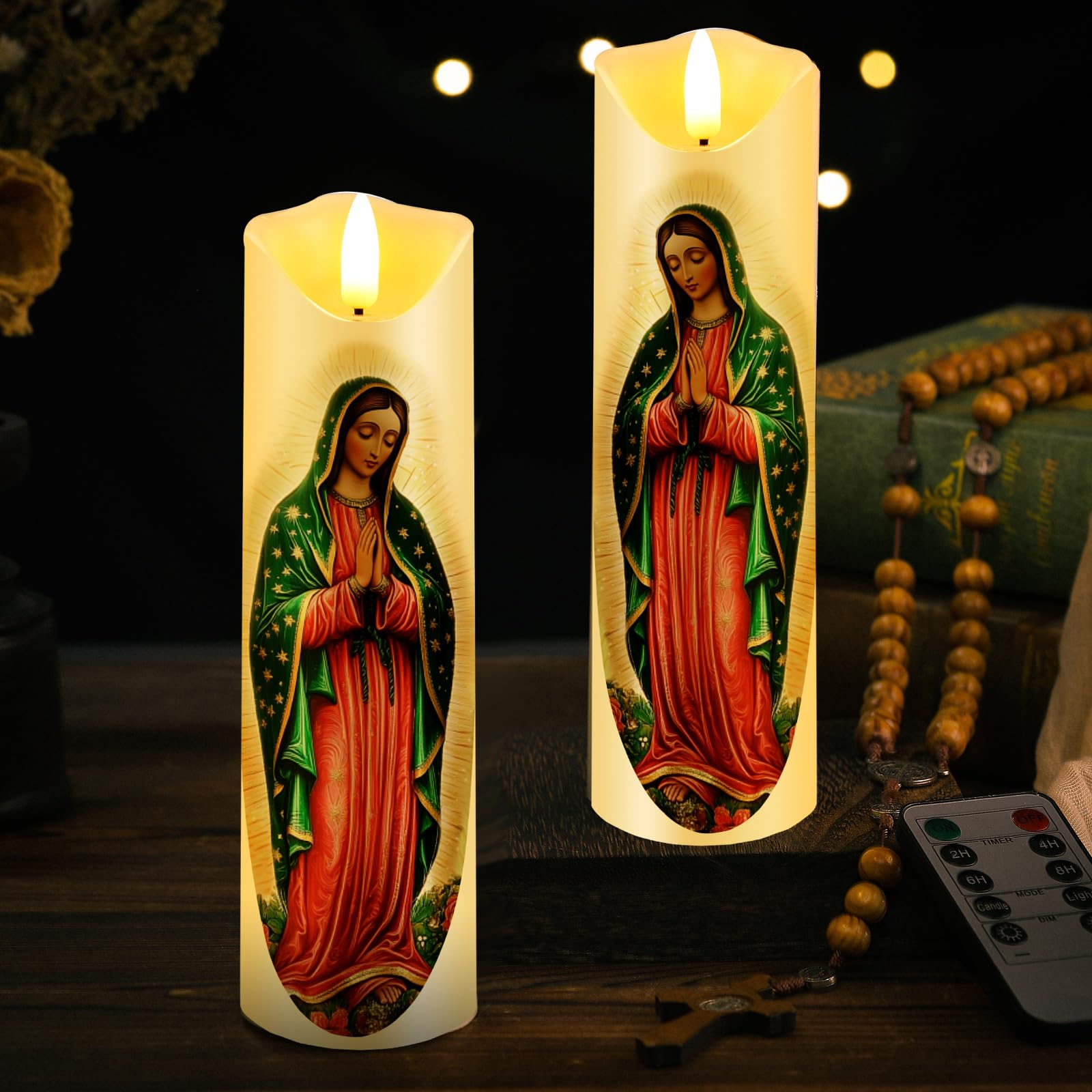 Prayer Candles Artediseño Piezas Maestras Holy Spirit Flameless LED ...