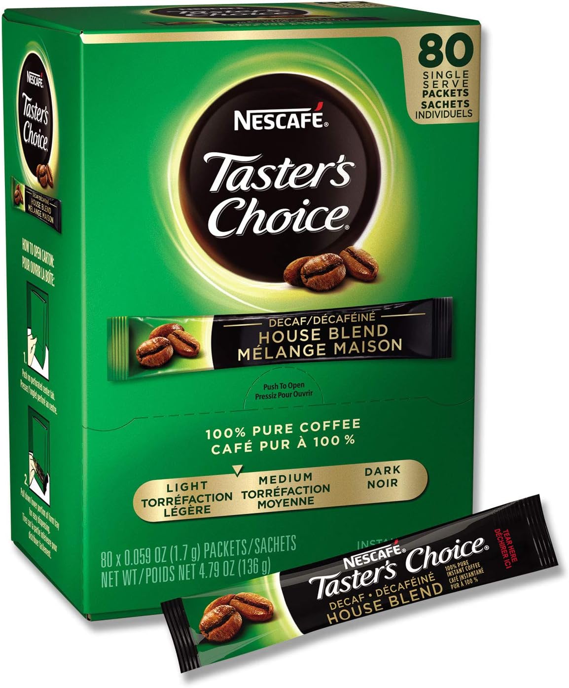 Amazon.com : Nescafe Classic Coffee, Glass Jar, 100g : Grocery ...