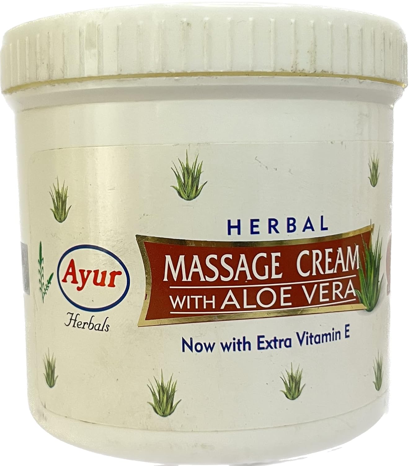 Buy Ayur Herbals MASSAGE CREAM With Aloe Vera (500ml) Online at Low ...