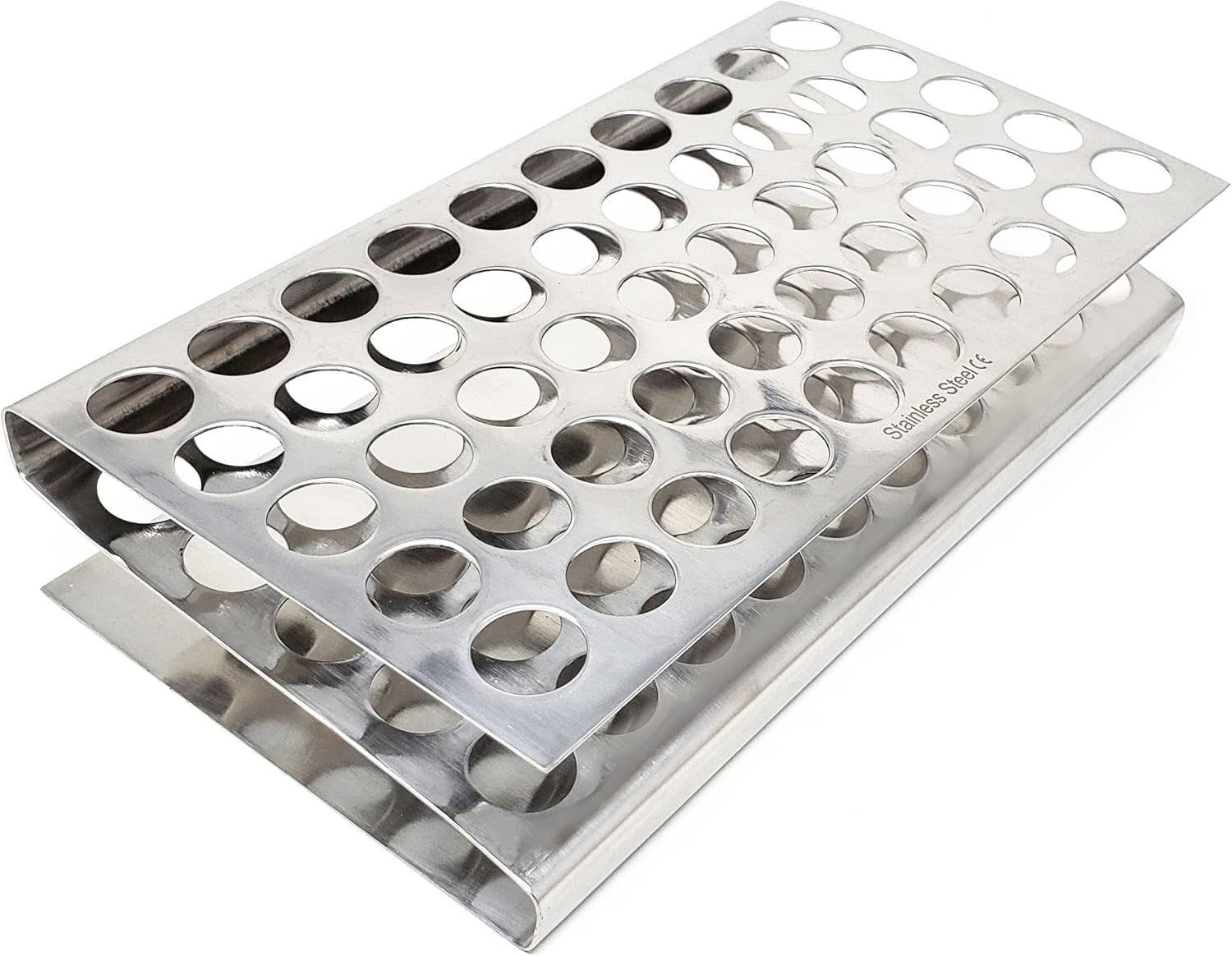 Amazon.com: A2Z Stainless Steel Test Tube Rack Holder with 50 Vents Z ...