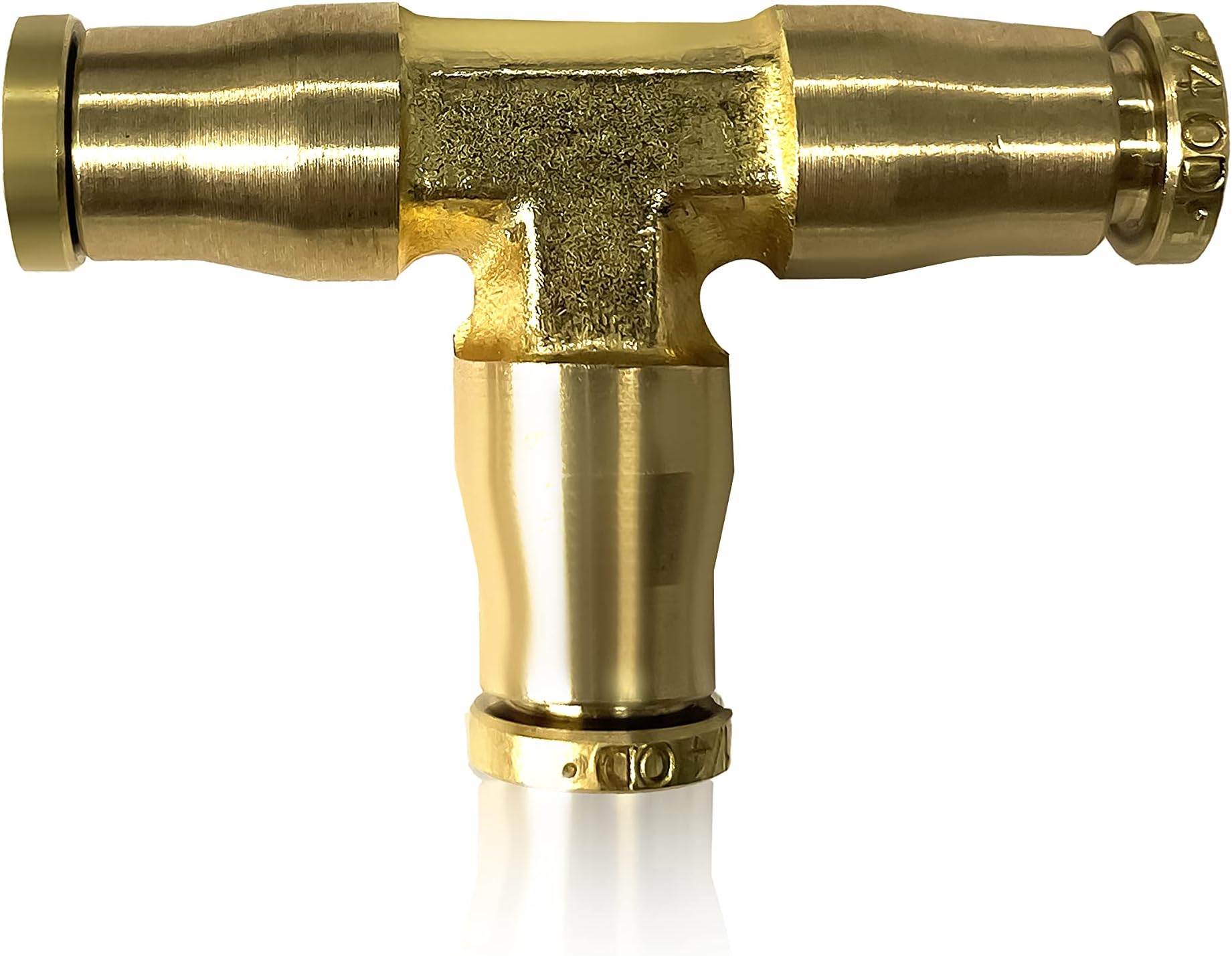 Amazon.com: Hromee Push to Connect Union Tee Fittings, 1/4 Inch OD Tube ...