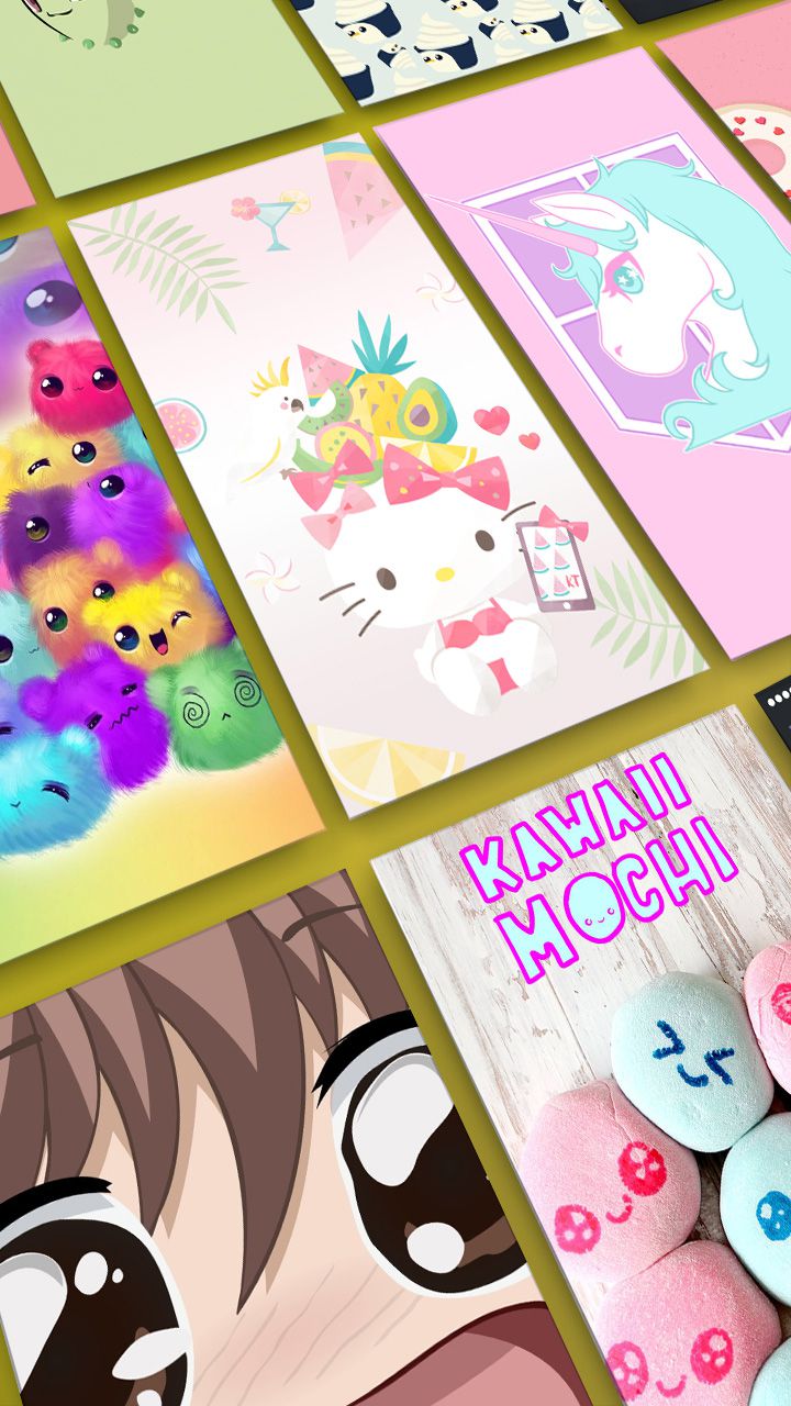 Kawaii Wallpaper, Unicorn, Cute Backgrounds: Cutely - Application sur ...
