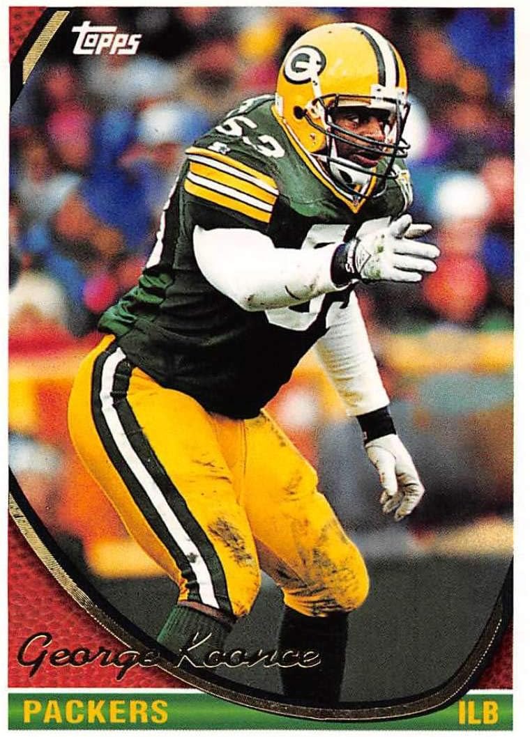 Amazon.com: 1994 Topps Football Card #173 George Koonce Green Bay ...