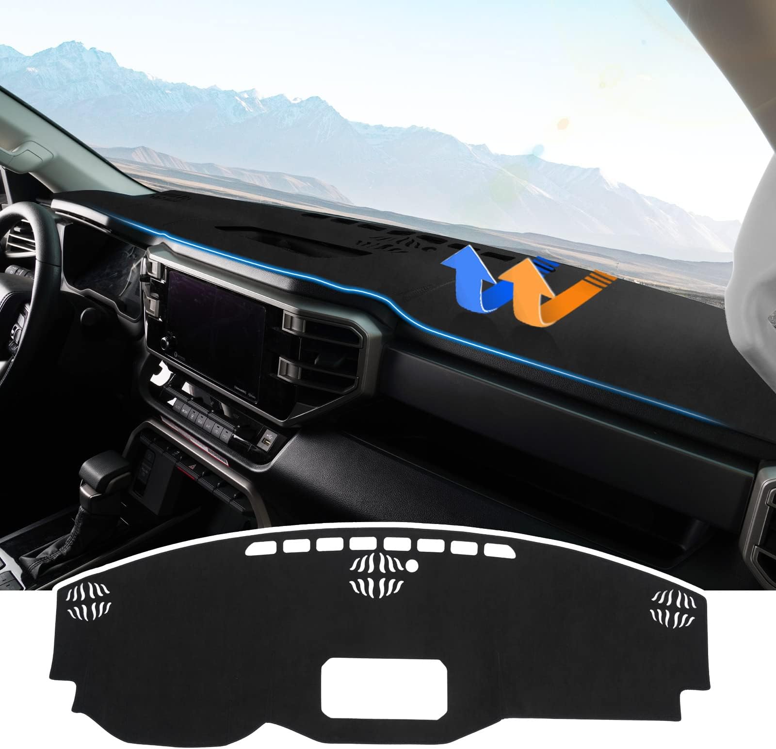 Amazon.com: Autorder Dashboard Cover Mat Fit for 2007-2012 Nissan ...