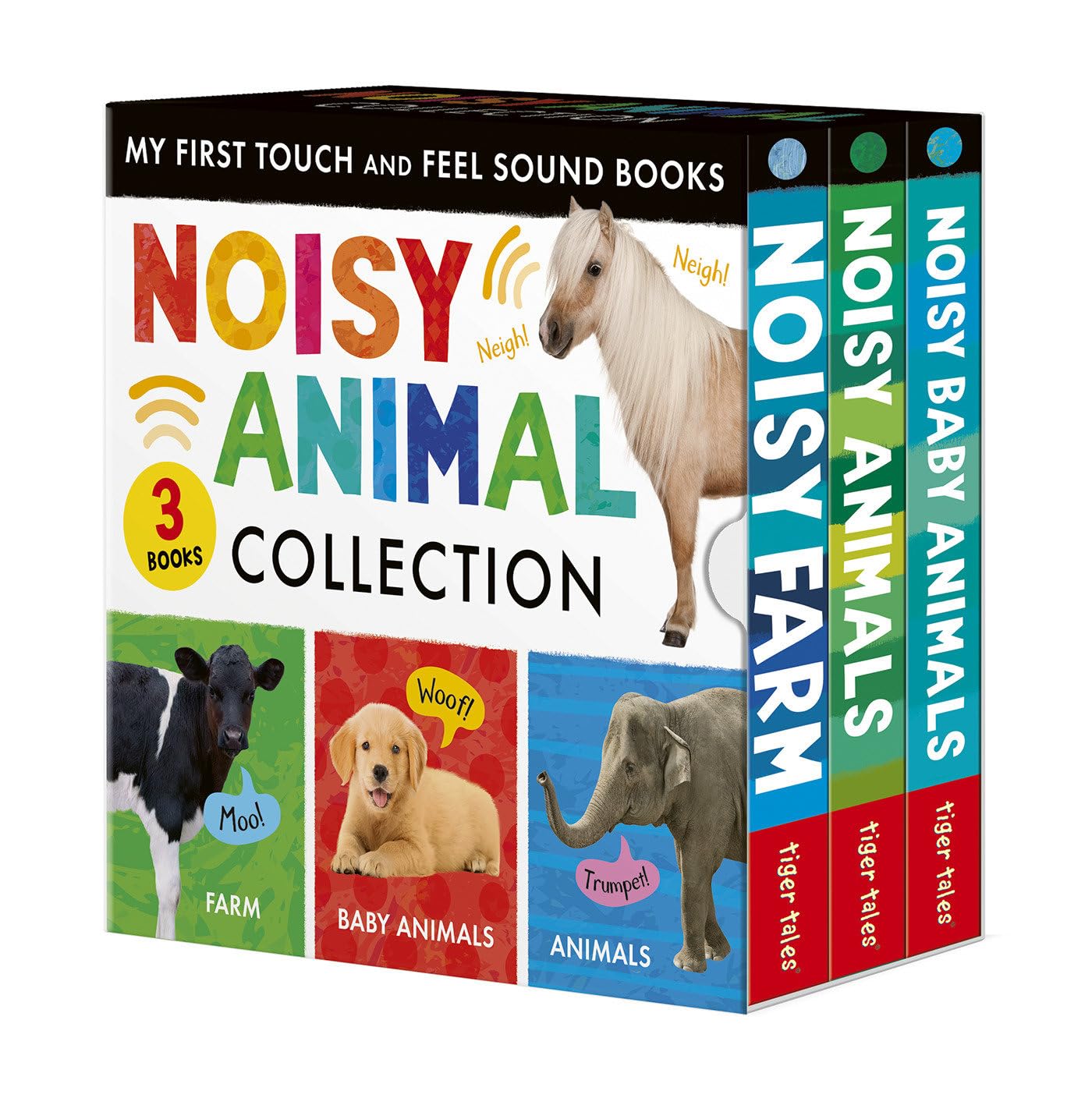 Amazon.com: Noisy Animal 3-Book Boxed Set: My First Touch and Feel ...