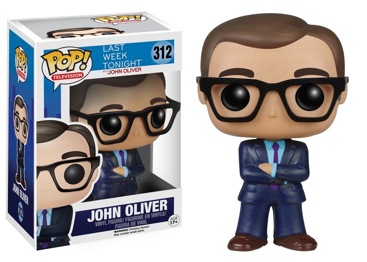 Amazon.com: Funko POP TV: Last Week Tonight John Oliver Action Figure ...