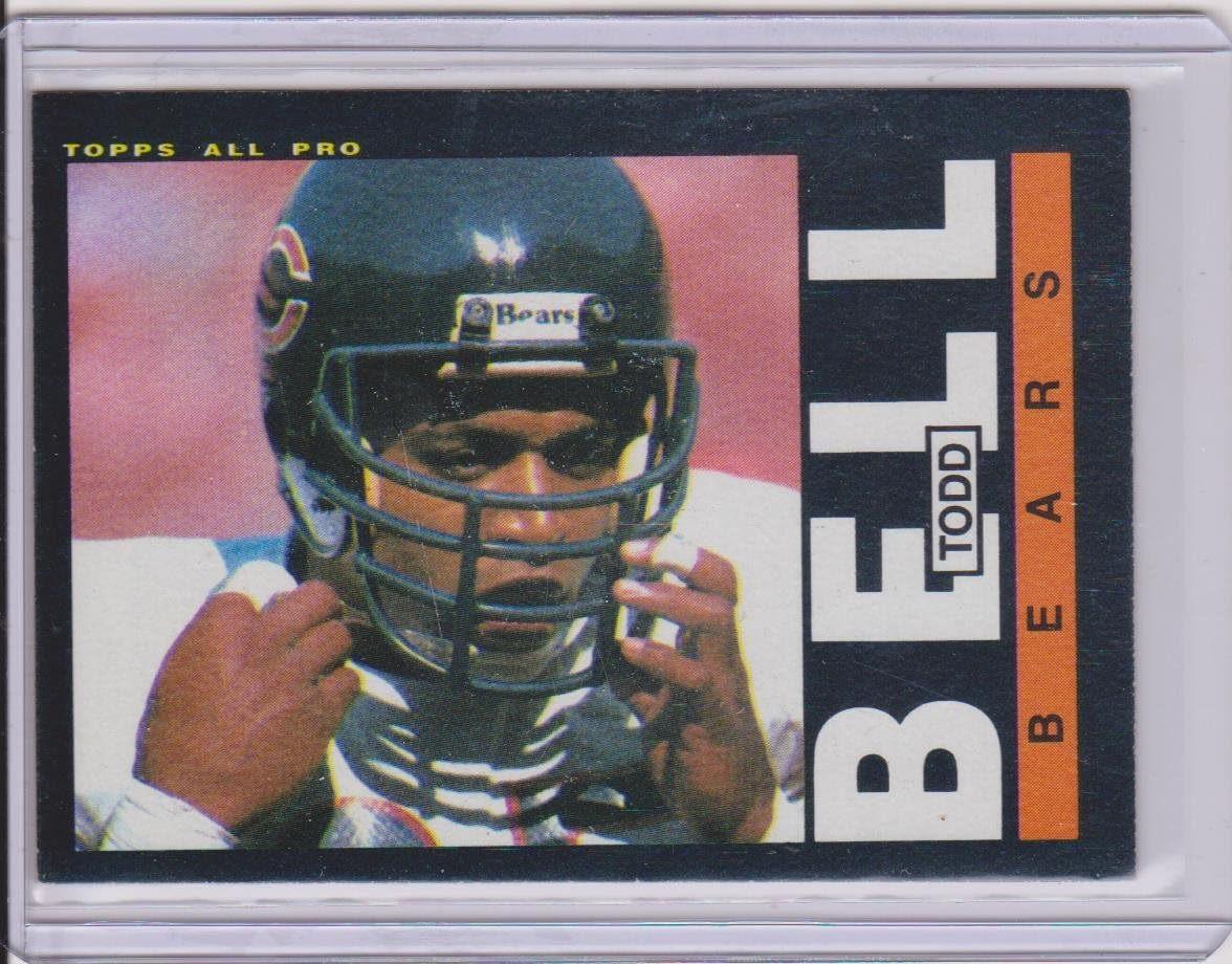 1985 Topps Todd Bell Bears Football Card #23 at Amazon's Sports ...