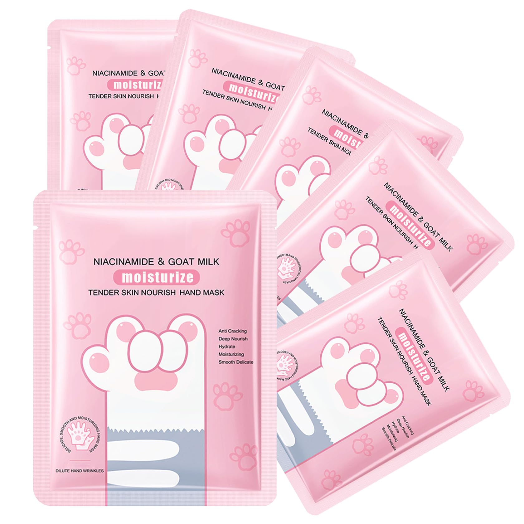 Amazon.com: DWDiWen Hand Masks, 6 Pairs Hydrating Exfoliating Hand ...