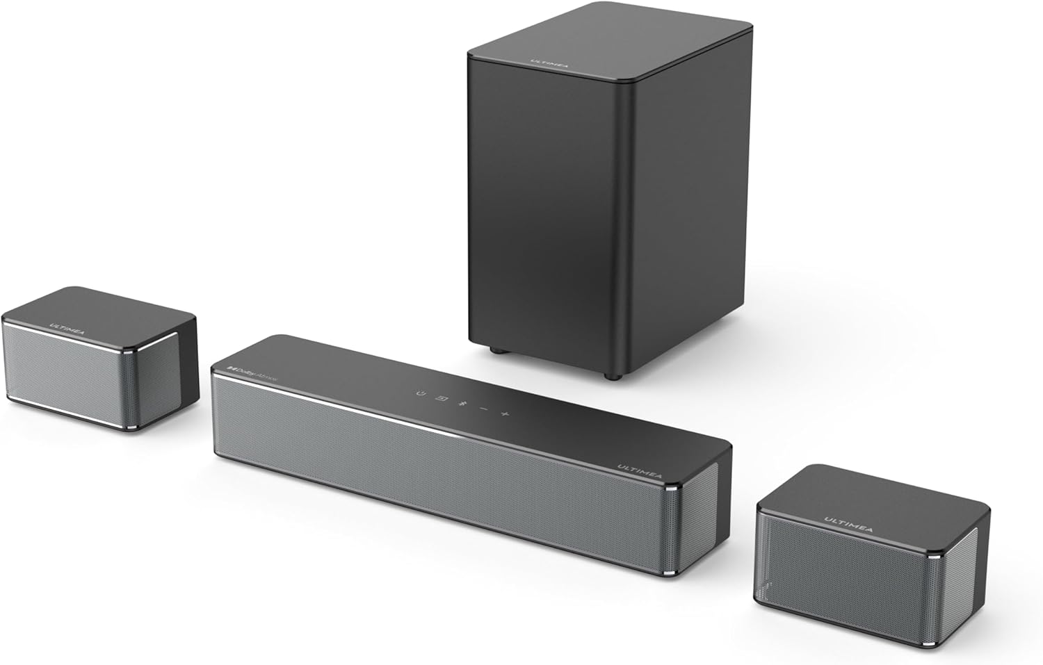 Amazon.com: ULTIMEA 5.1 Sound Bars for TV with Subwoofer, compatible ...