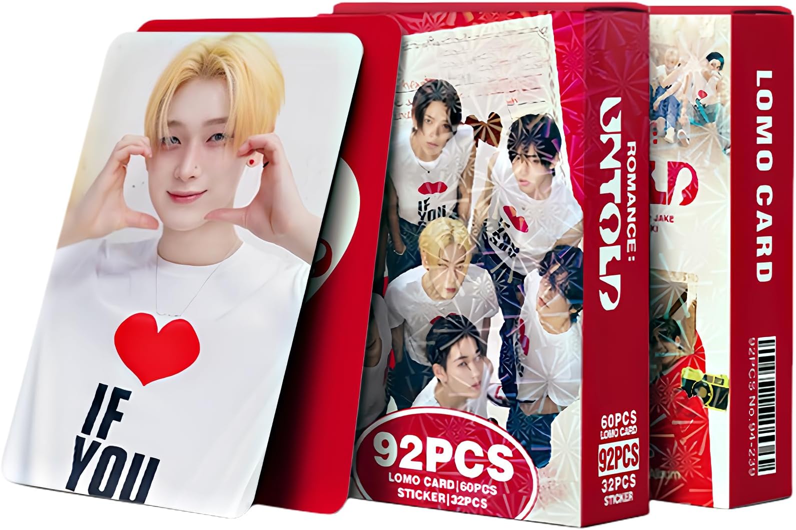 Amazon.com: PYAJUU 92Pcs ENHYPEN ROMANCE: UNTOLD Album Photocard Set ...