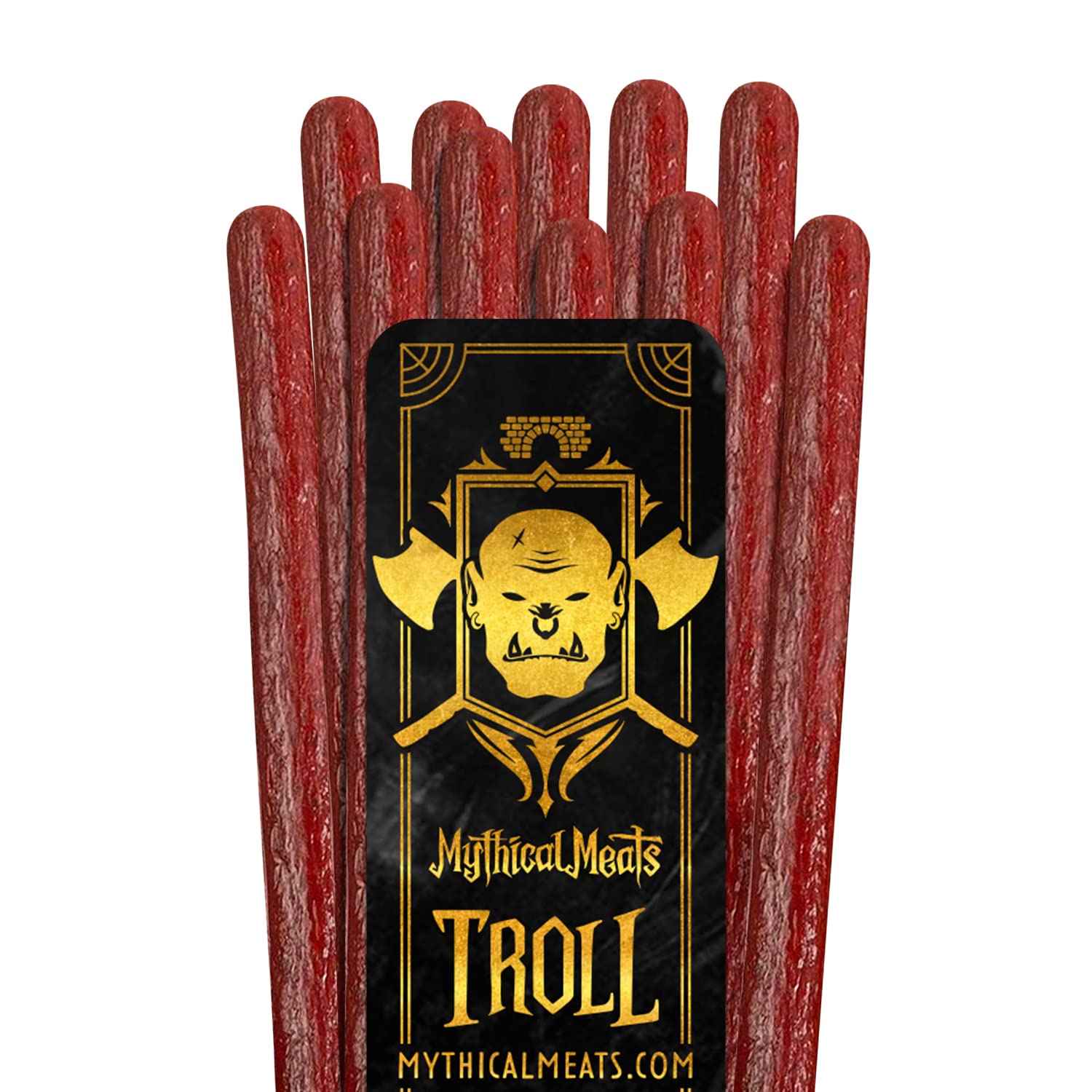 Amazon.com: Mythical Meats Humanoid Flavor Troll 12-Pack Snack Sticks ...