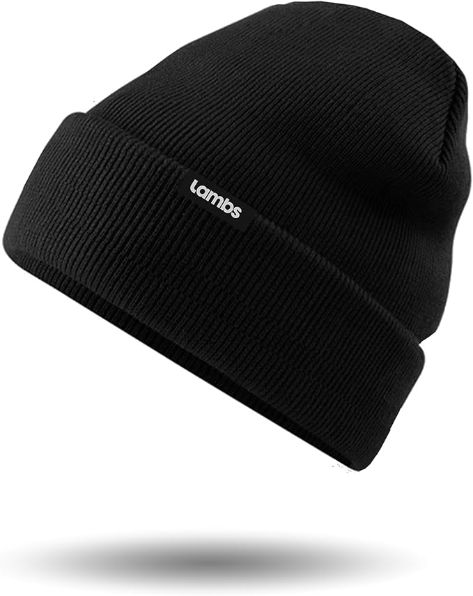 Lambs HAVN EMF-Proof Beanie for Men & Women - Wavestopper™ Silver ...