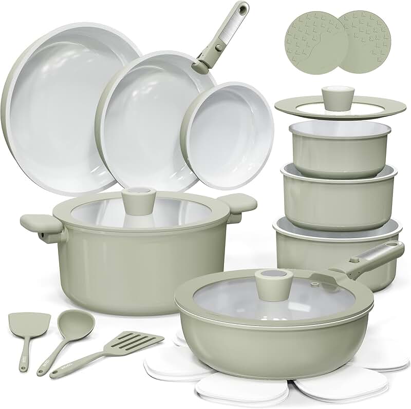 Amazon.com: Kitchen Cookware Sets - Kitchen Cookware Sets / Kitchen ...