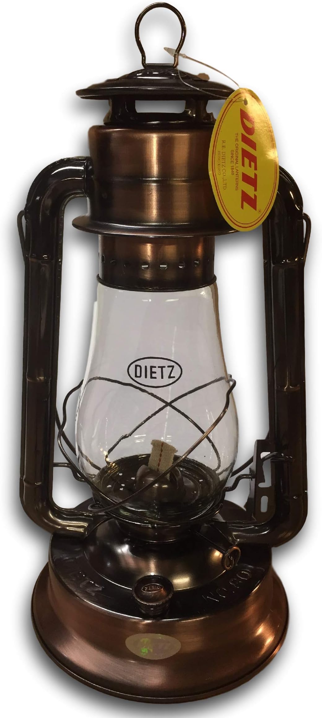 Amazon.com: Dietz #80 Blizzard Hurricane Oil Lamp Burning Lantern Black ...