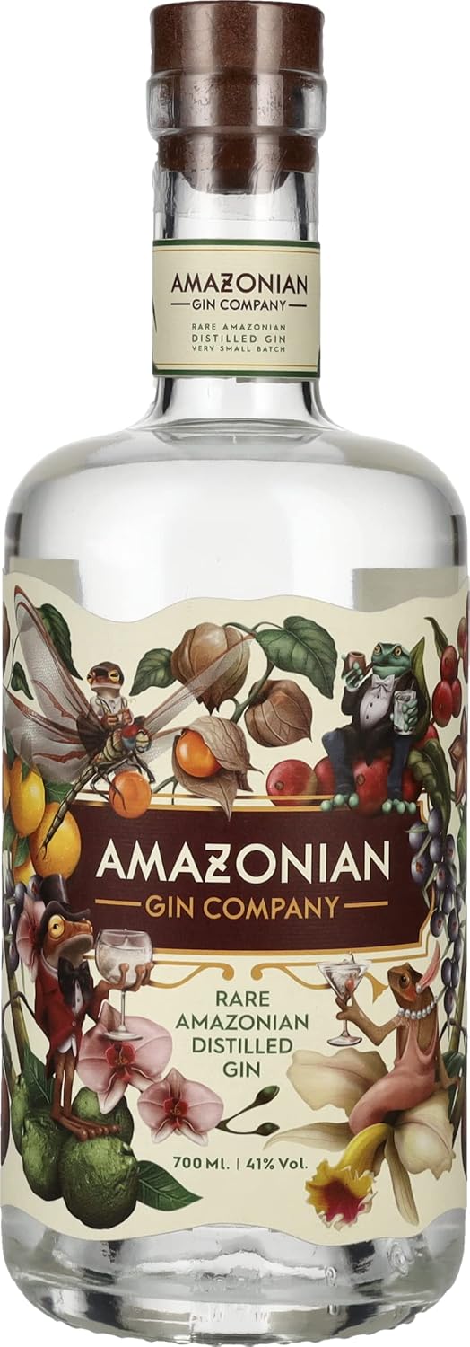 Amazonian Distilled Gin Gin 70 cl : Amazon.fr: Epicerie