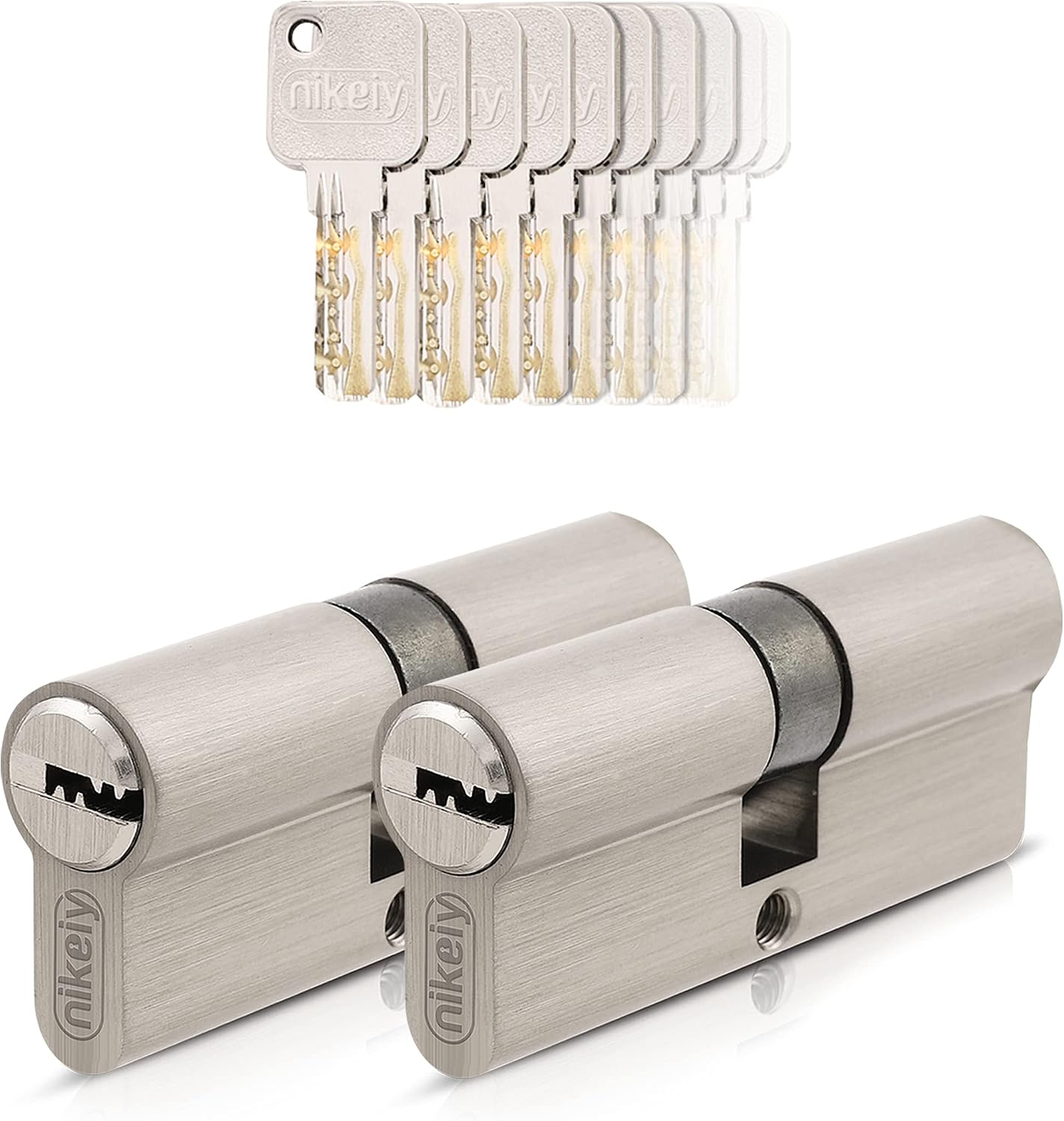 GERCAR Pro Gleichschließend 2x Schließzylinder 35/35 Set 2 ...