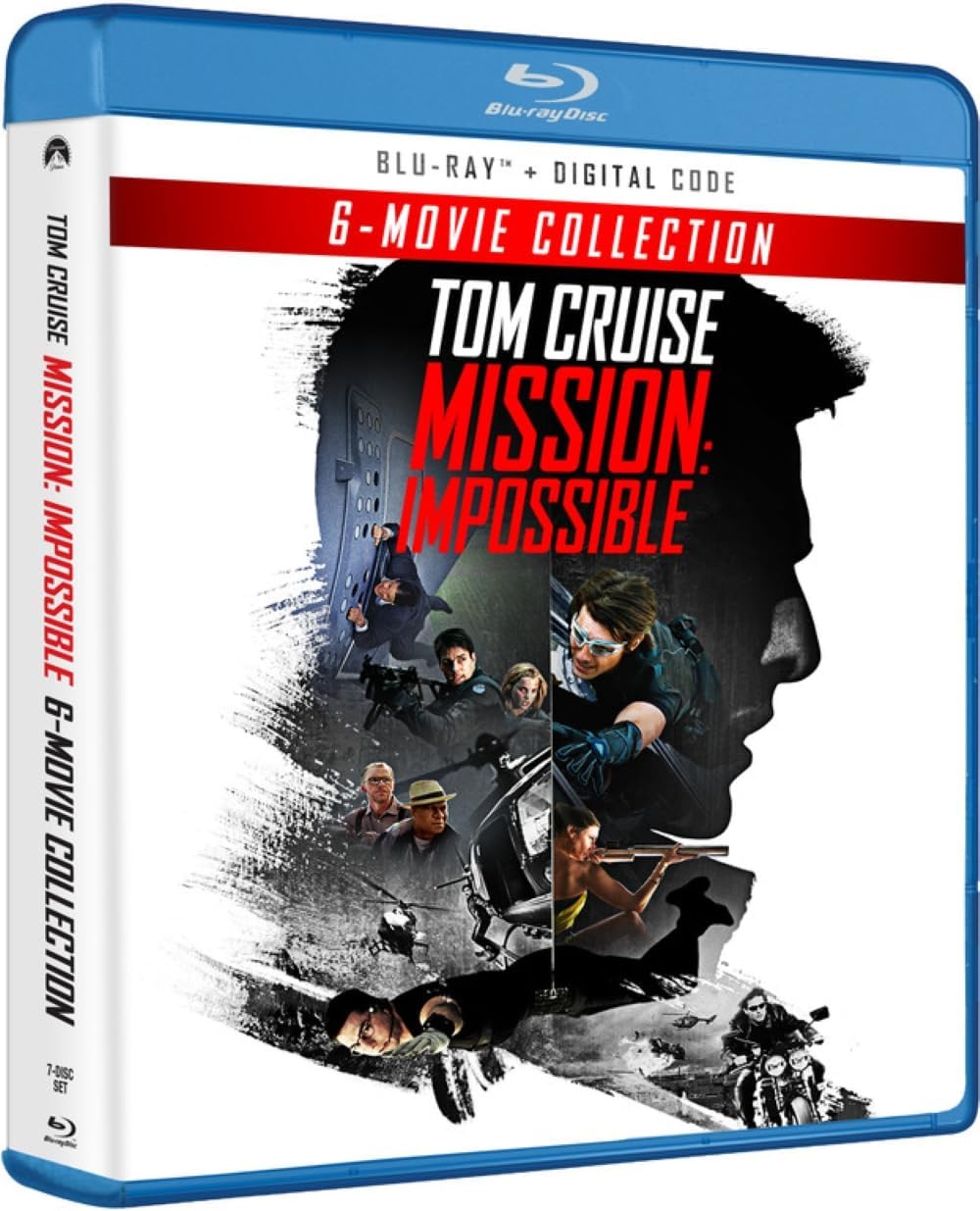 Mission: Impossible - 6 Movie Collection [Blu-ray + Digital] : Tom Cruise, John Voight, Dougray ...