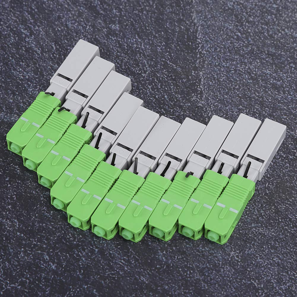 V Shaped Metal Cavity Ftth Quick Connector Fiber Optic Adapter ...