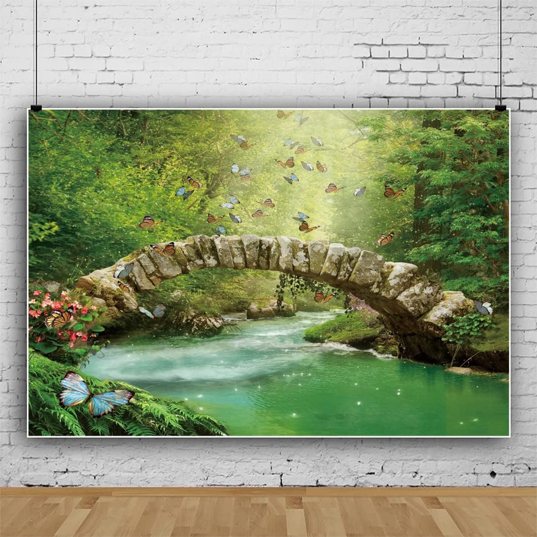 Bovlleetd 6x4ft Natural Scene Photography Background Stone Arch Bridge ...