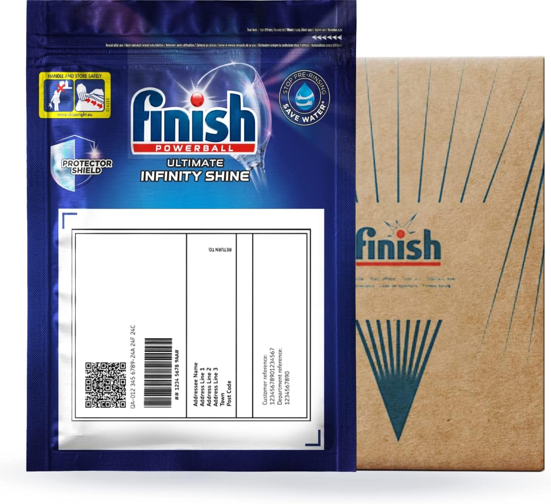 Finish Ultimate Infinity Shine 30 Pastilles Anti-Taches