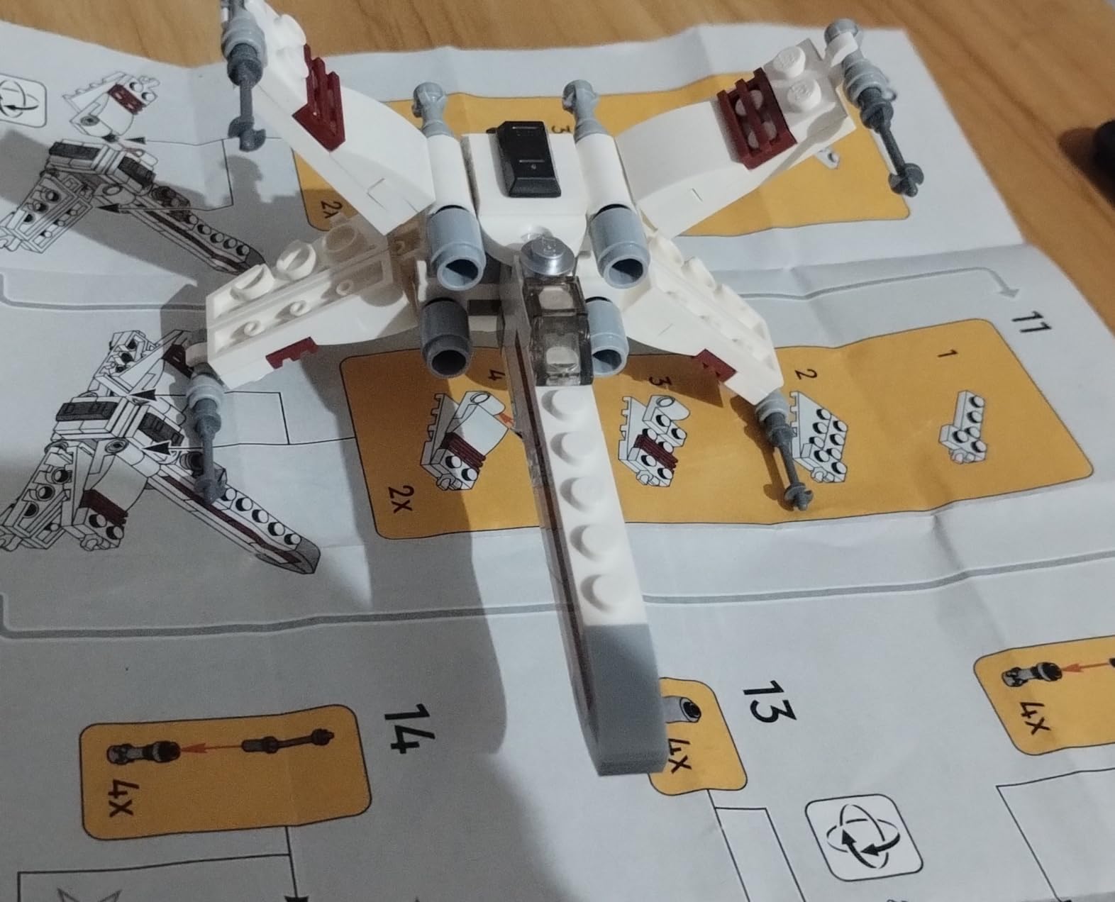 LEGO X-Wing Starfighter 30654 Building Block Toy Set,Multicolor ...