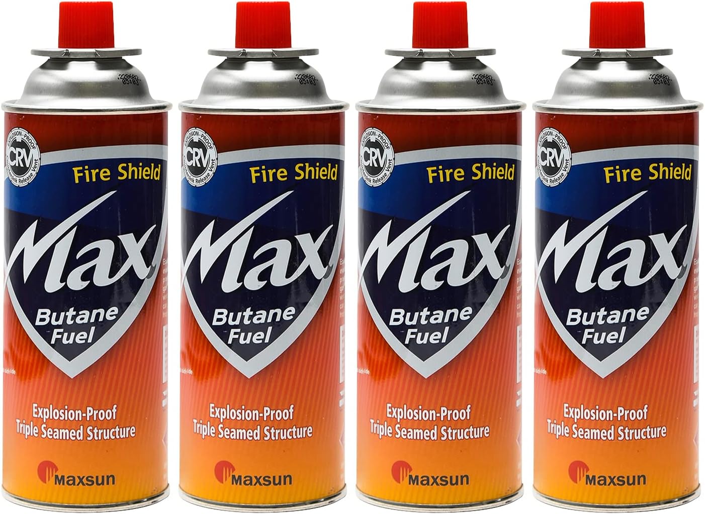 Amazon.com: Butane Fuel 4 Pack Replacement Canisters for Portable ...