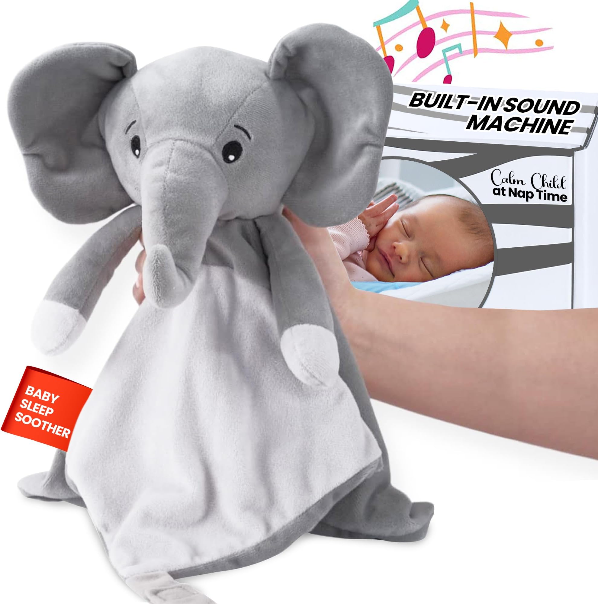 Amazon.com : BEREST Baby Sound Sleep Soother Giraffe- White Noise and ...