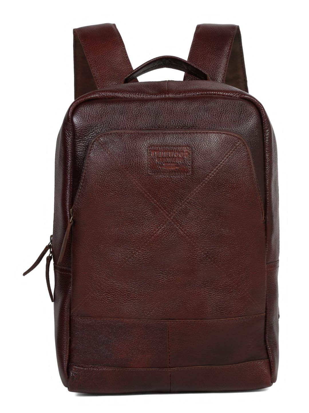 TEAKWOOD LEATHERS Cherry Textured Backpack : Amazon.in: Bags, Wallets ...