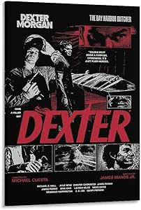 Amazon.com: Dexter Movie Poster2 Wall Art Decor Print Picture Paintings ...