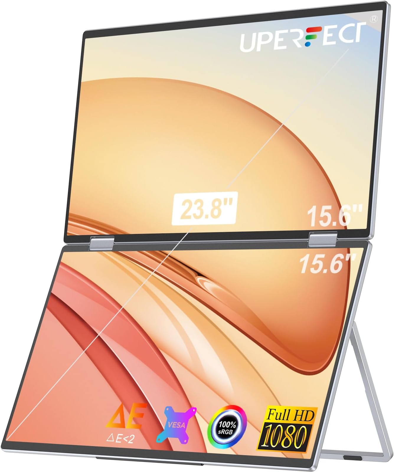 UPERFECT Triple Portable Moniteur, 15.6" 100% sRGB ΔE