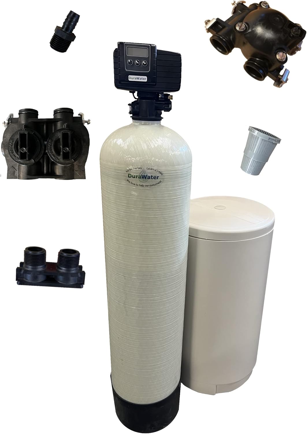 DURAWATER Iron Blaster 2 Fleck 5600 SXT 64000 grains water softener ...