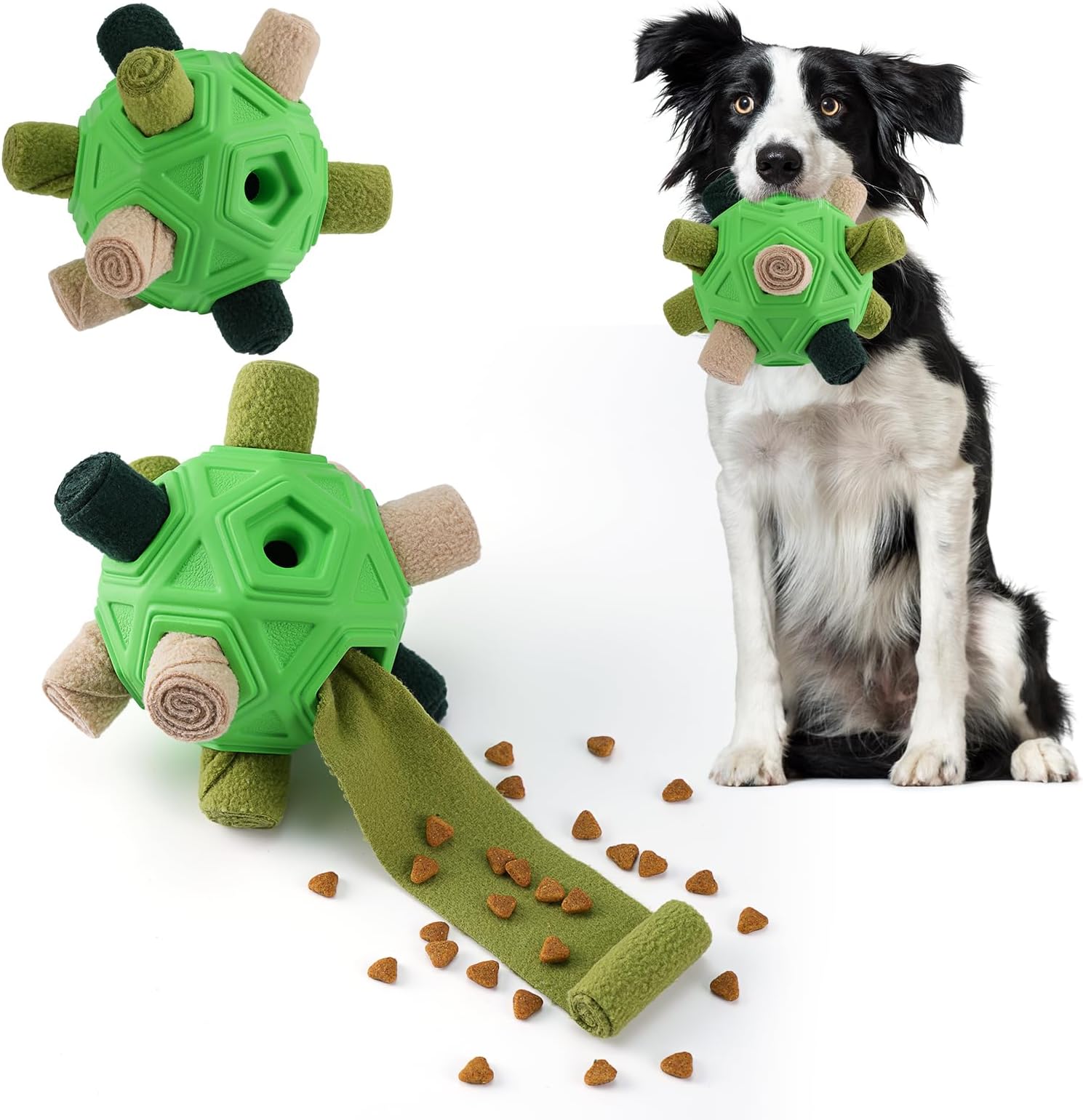 Pet Supplies : Yikko Interactive Snuffle Ball, Upgraded Chew Dog Toys ...