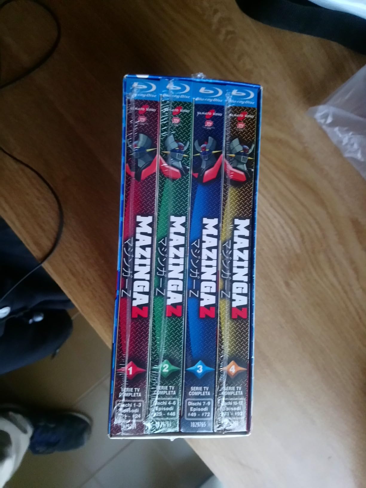 Mazinga Z-La Serie Completa-Esclusiva Amazon (Box Set) (12 Blu Ray ...