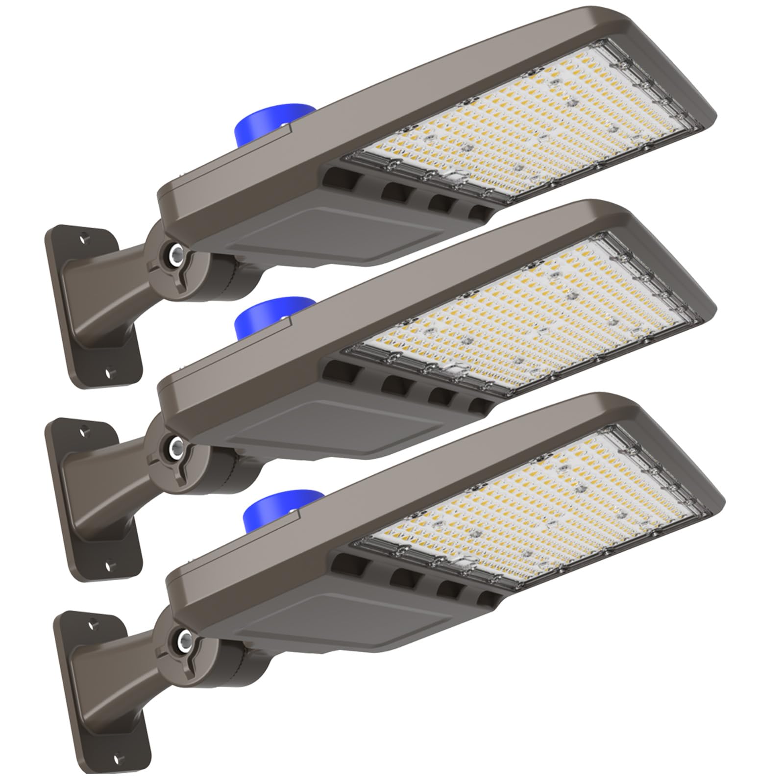 YXL LED Parking Lot Light, 150W LED Shoebox Light with Dusk to Dawn ...